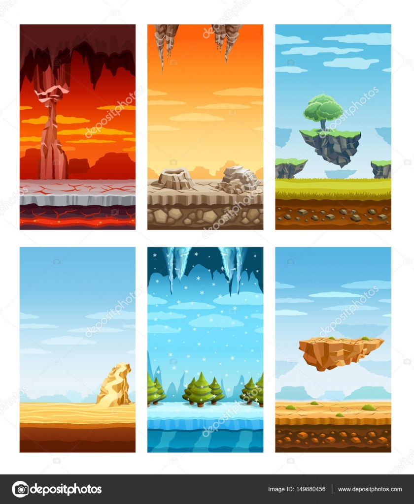 Computer Games Colorful Elements Cartoon Set Stock Vector Image by ...