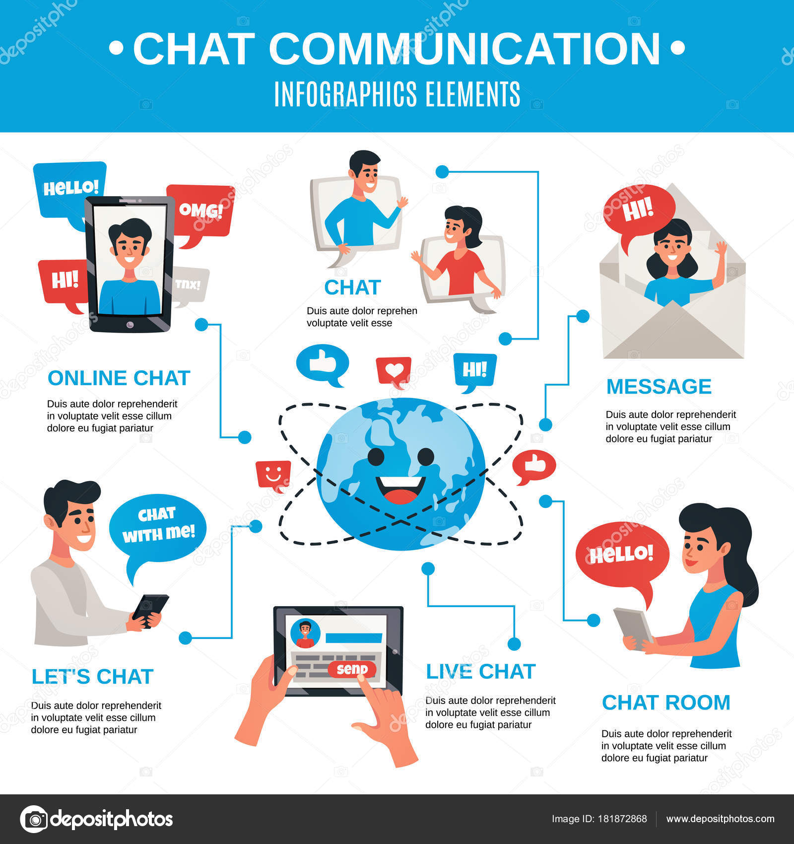Infographic Illustrators In Communication