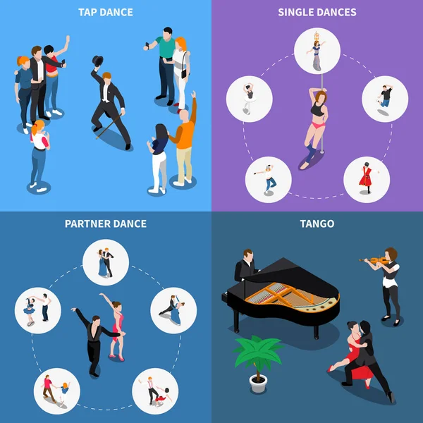 Isometric dance Vector Art Stock Images | Depositphotos