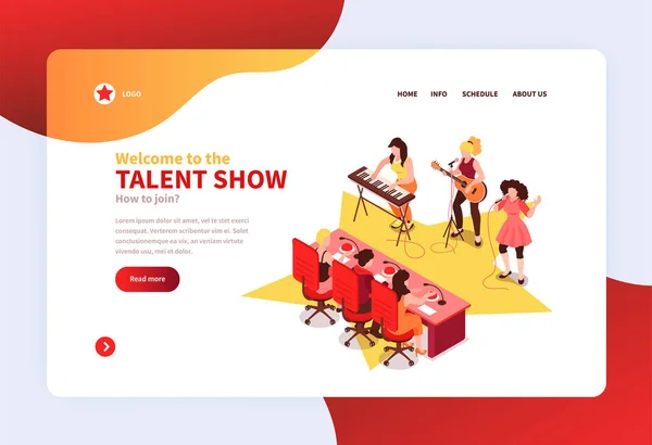 Talent show imágenes de stock de arte vectorial | Depositphotos