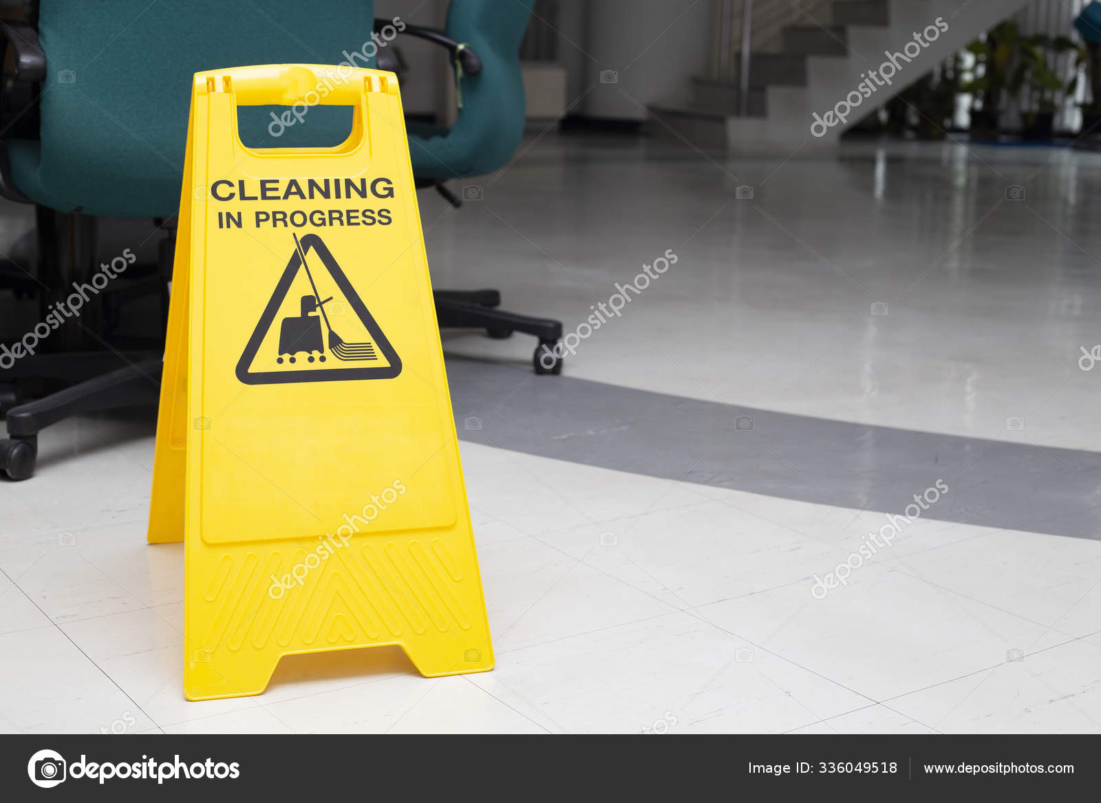 Caution Cleaning In Progress Sign
