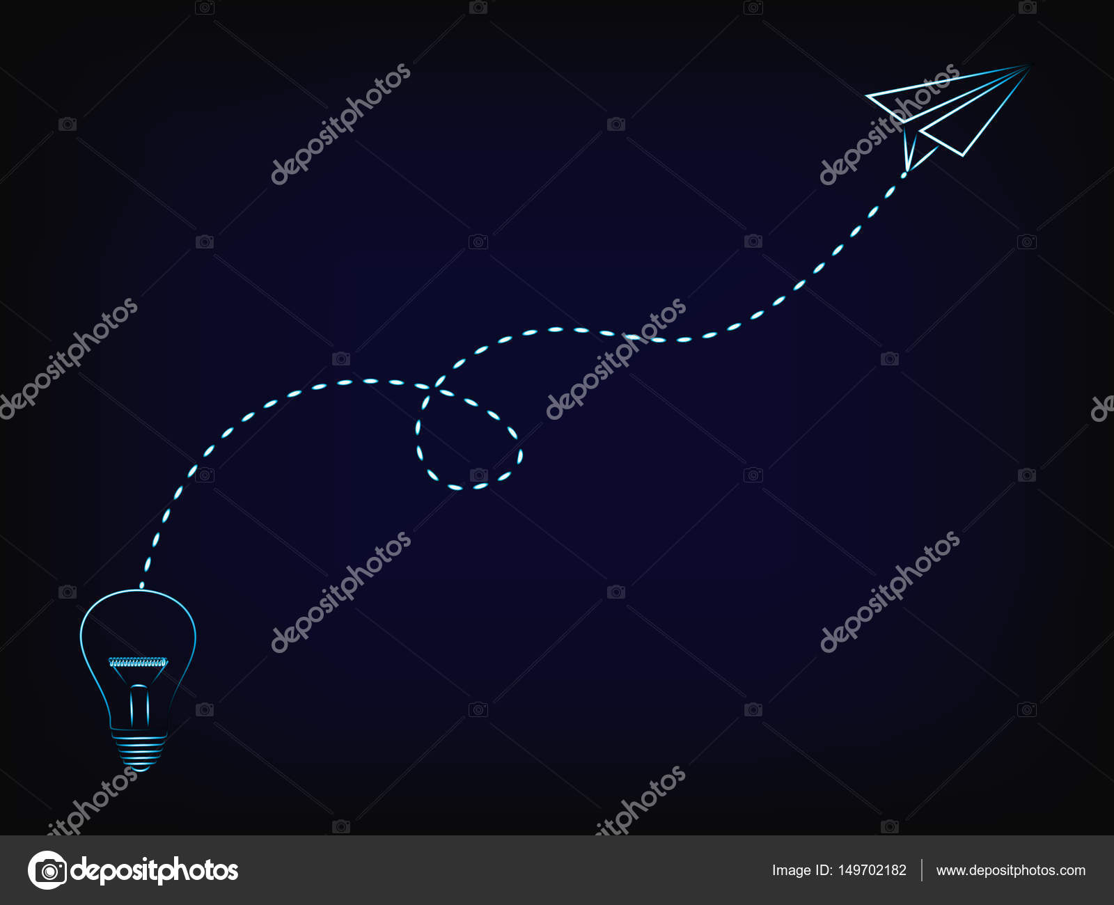 Creativity set free to fly, idea turning into paper airplane Stock ...
