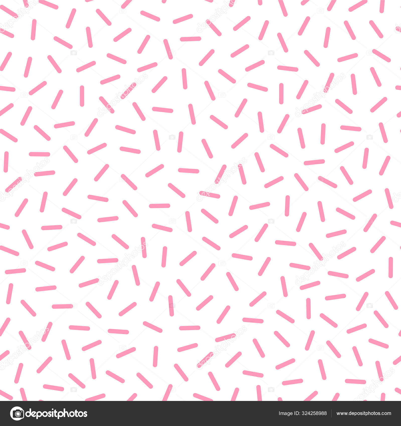 Pink sprinkle seamless pattern Stock Vector Image by ©Nikami #324258988