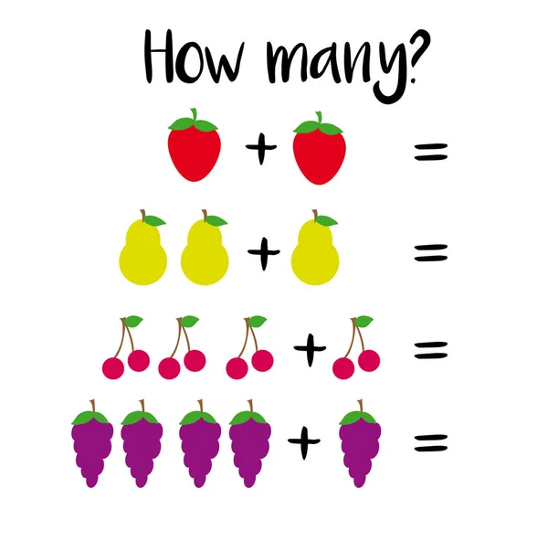 Preschool Counting Activities Coloring Page Colorful Illustration Color ...