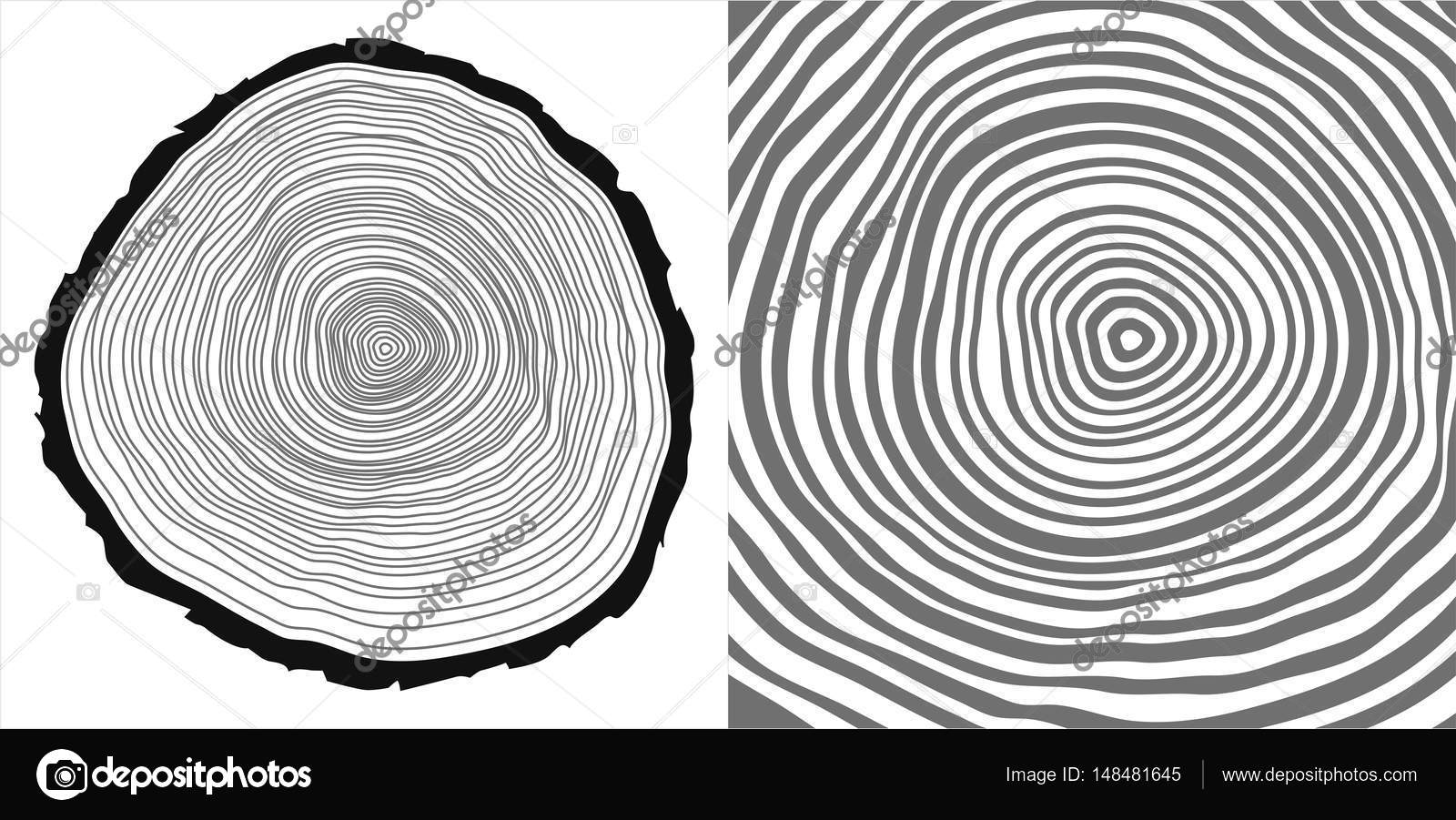 Tree rings background Stock Vector Image by ©GalaStudio #148481645