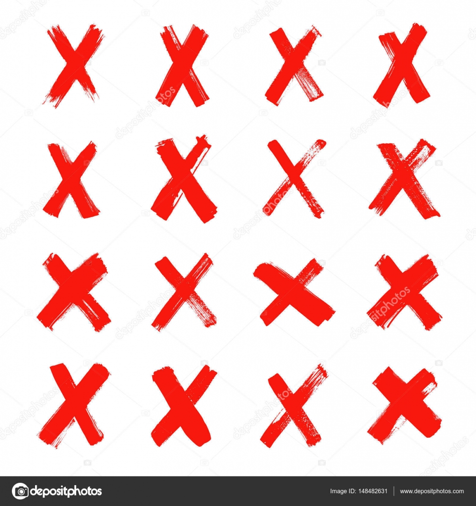 Conjunto de diferentes iconos X Vector de stock por ©GalaStudio 148482631