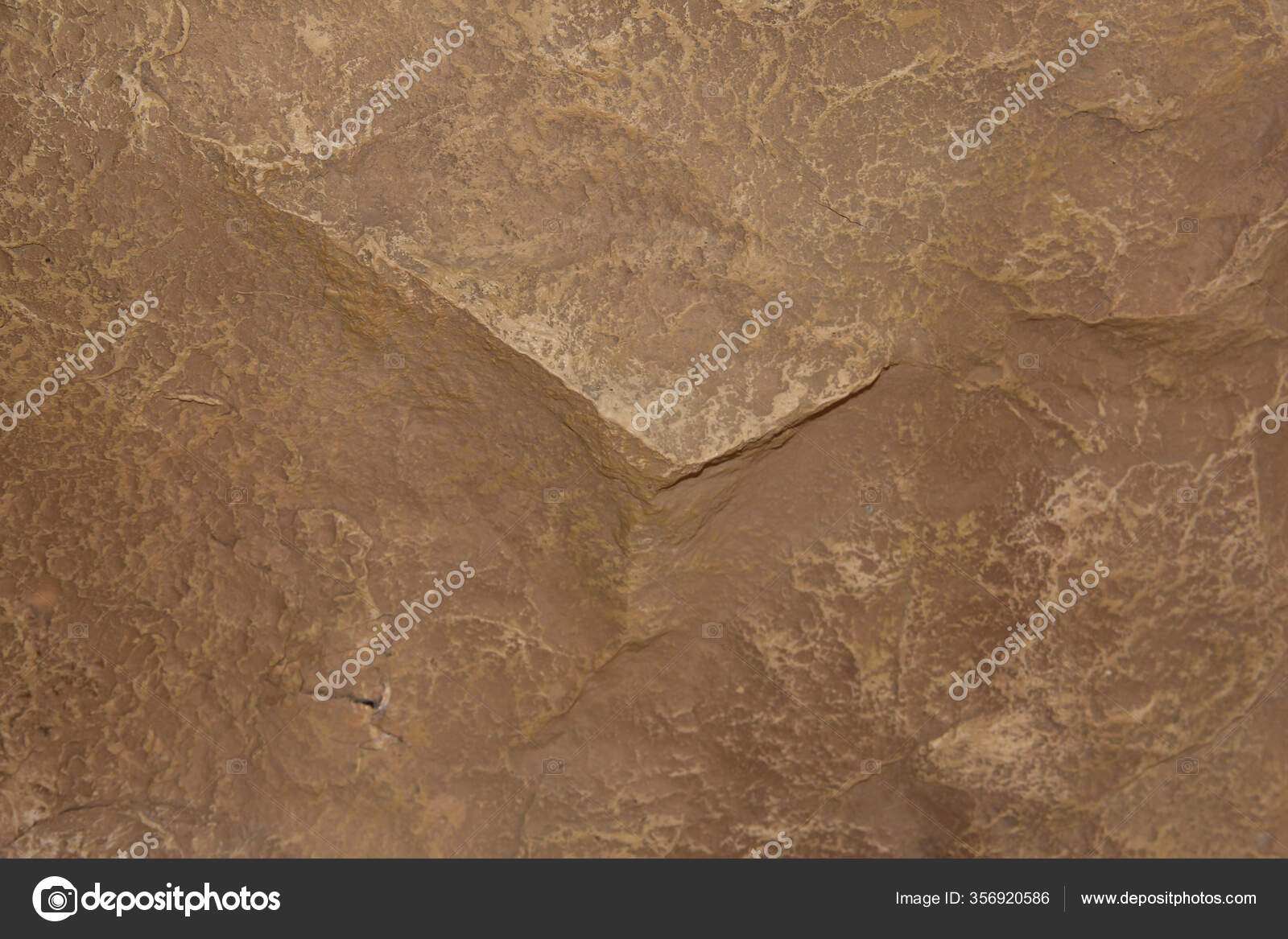 Raised Texture Wall Stone Indentations — Stock Photo © OLGA_RA #356920586