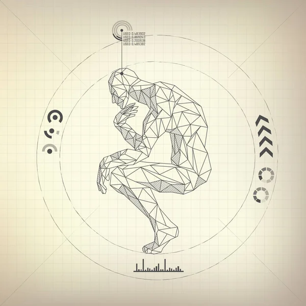 The thinker rodin Vector Art Stock Images | Depositphotos