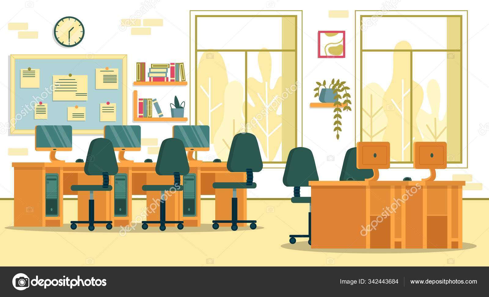 School Laboratory Clipart