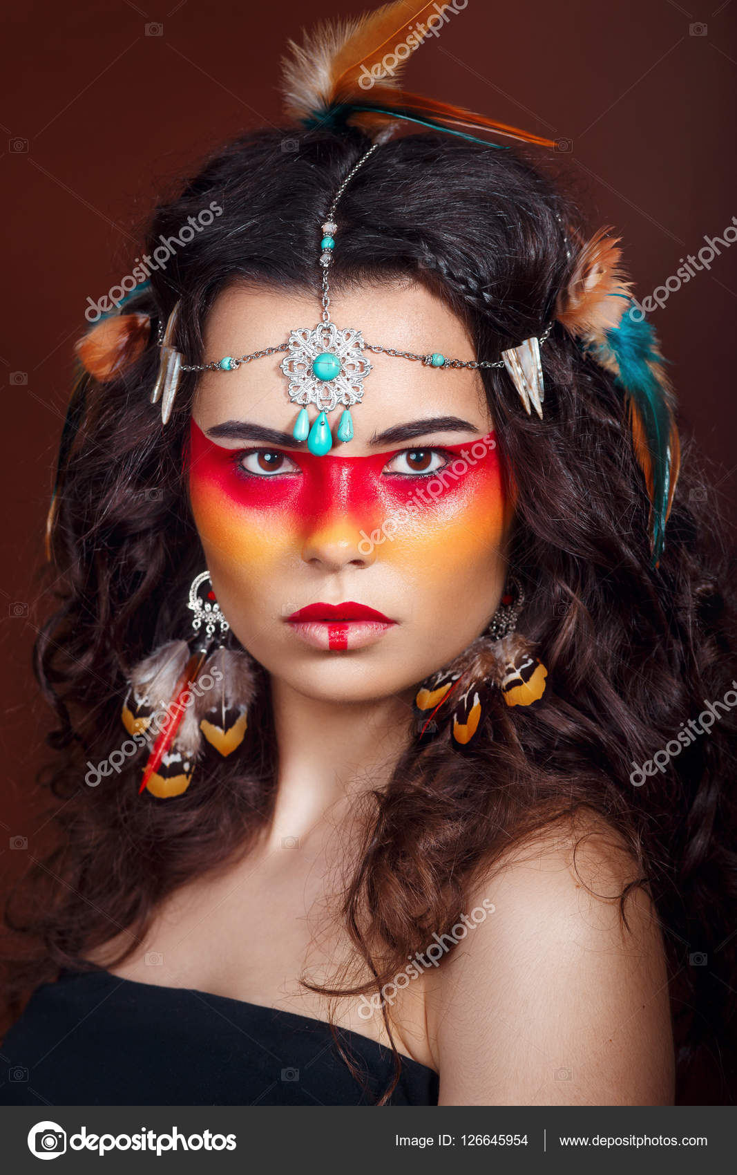 Native American Face Paint Female at Milla Anstey blog