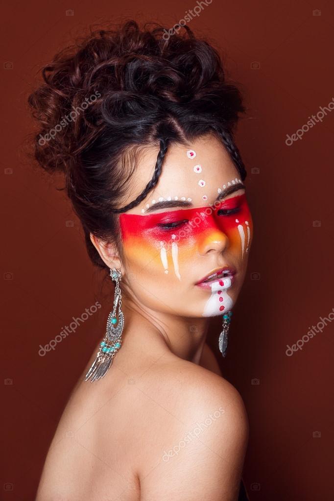 Native American Princess Makeup