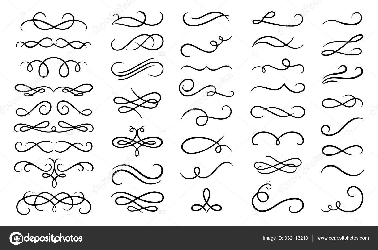 Decorative Swirls Illustrator