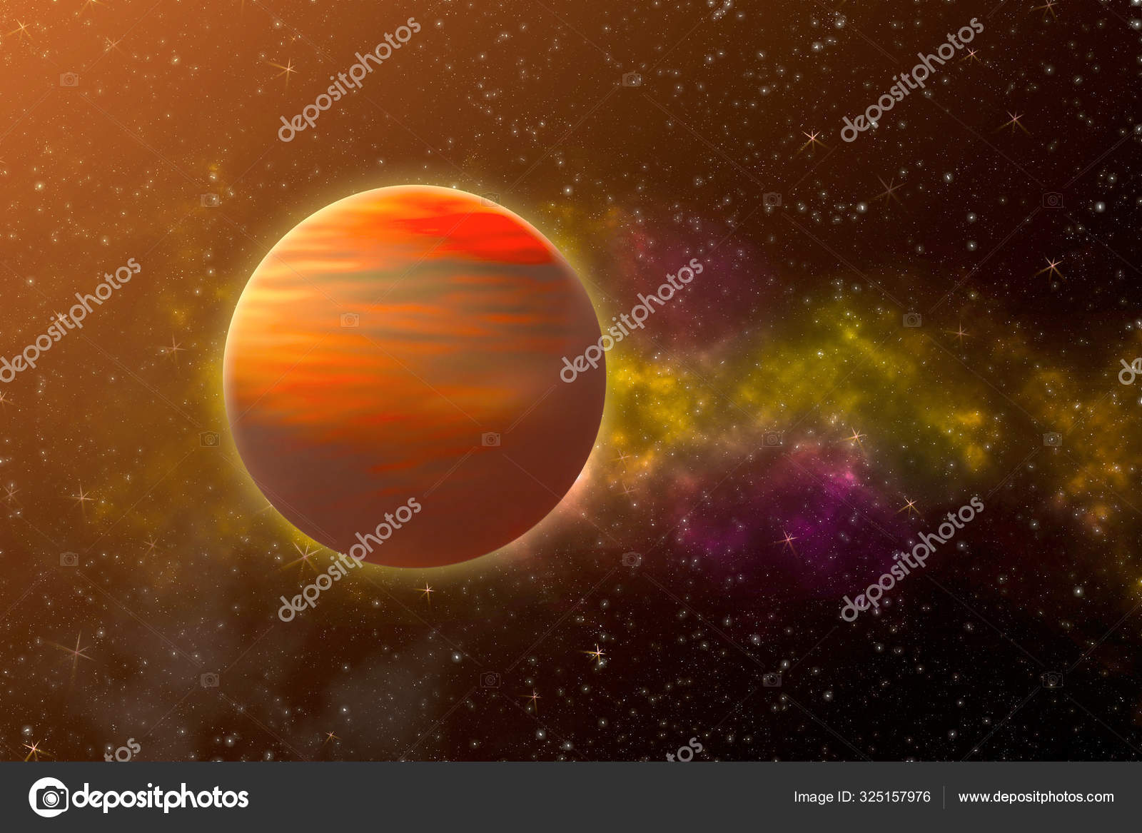 Solar System - Planet Mars. High resolution images presents planets of ...