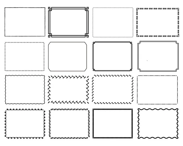 Simple Rectangle Frame Vector