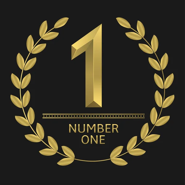 Number one symbol Stock Vector Image by ©mishabokovan #98515028