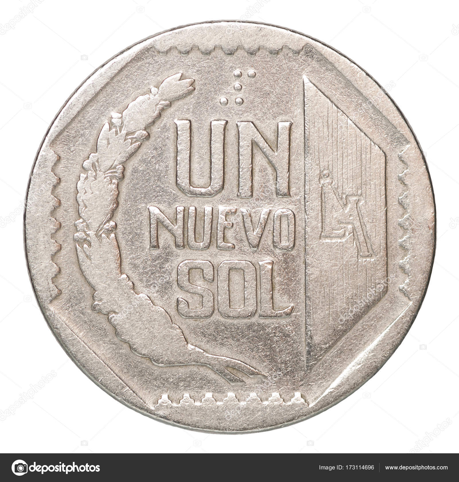 New Peruvian coin — Stock Photo © andrey_lobachev #173114696