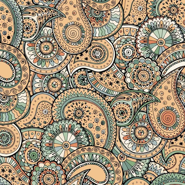 Seamless elegant paisley pattern — Stock Vector © OlgaLIS #10220229