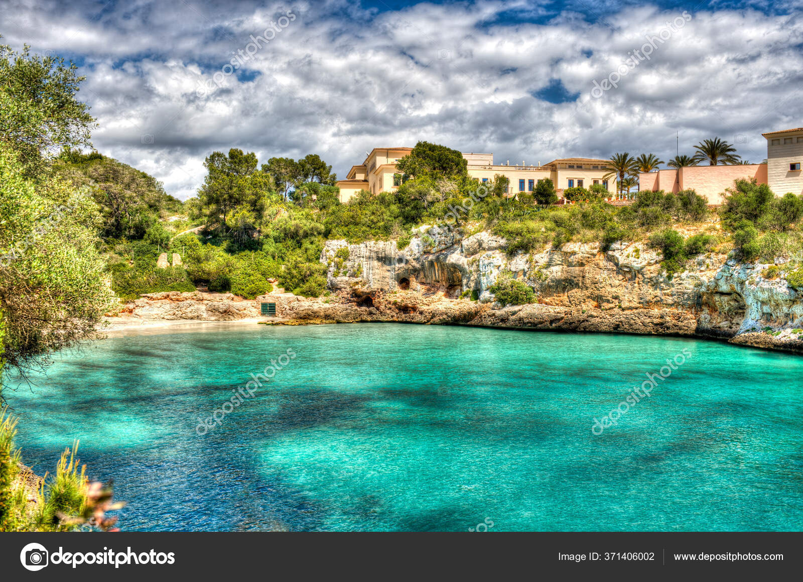 Beach Cala Ferrera Palma Mallorca Spain Stock Photo by ©joanvadell ...