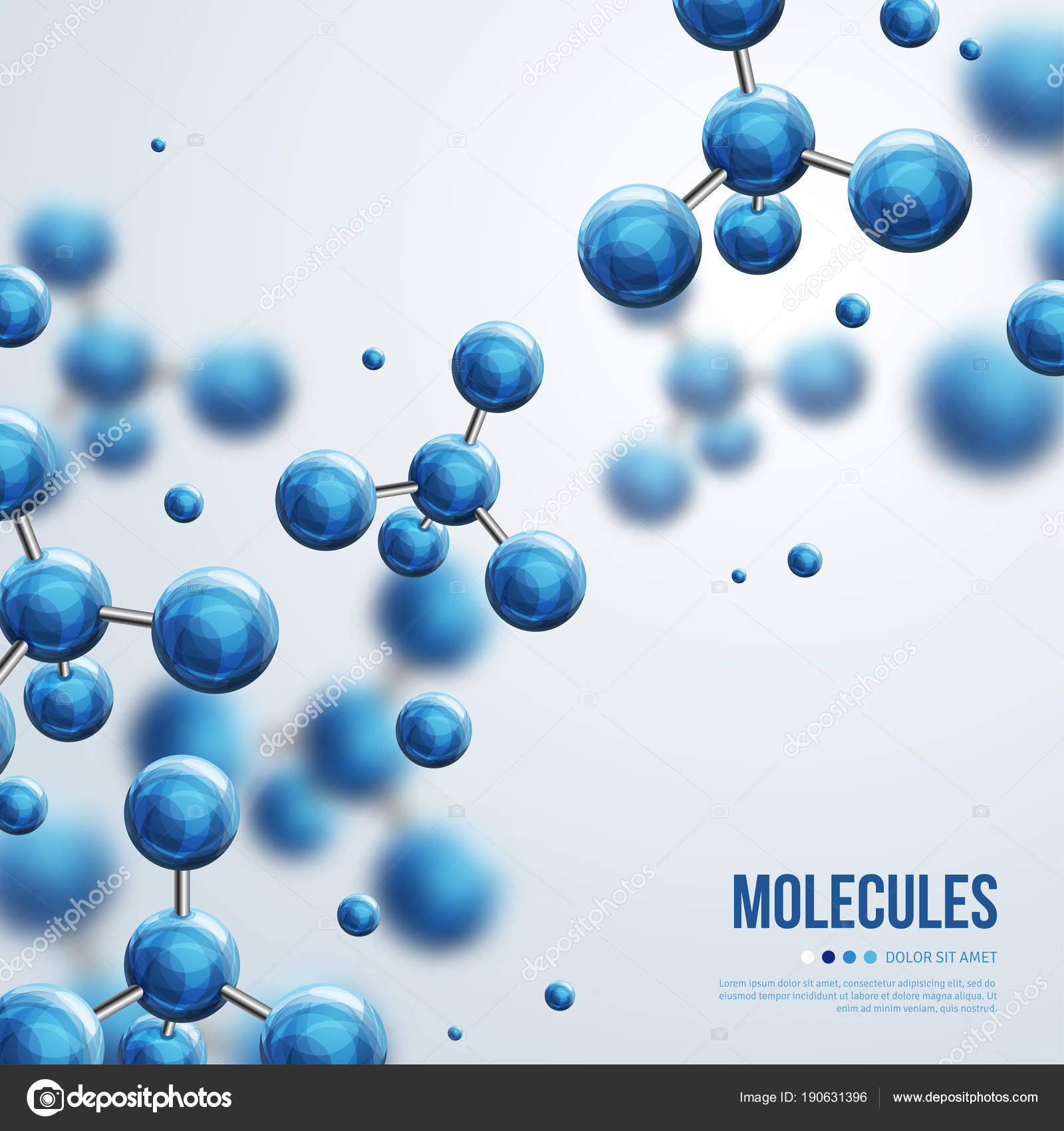 Abstract molecules design — Stock Vector © kotoffei #190631396