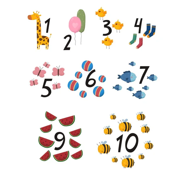 Numbers cartoon Images - Search Images on Everypixel