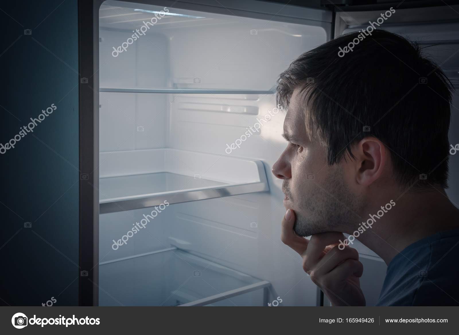 Empty Refrigerator Hunger