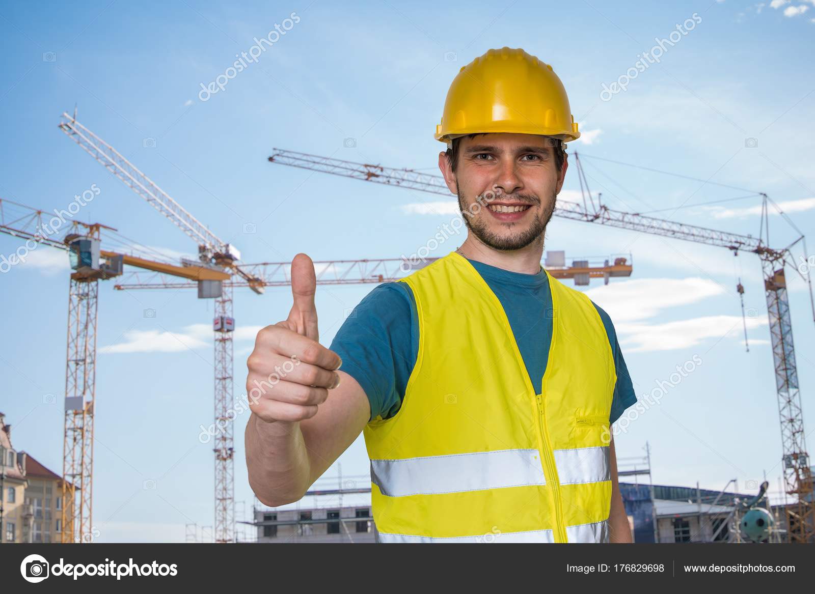 Happy Construction Workers