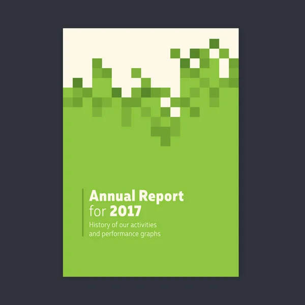 Annual report graphic template Stock Vector by ©vitek75 143705299