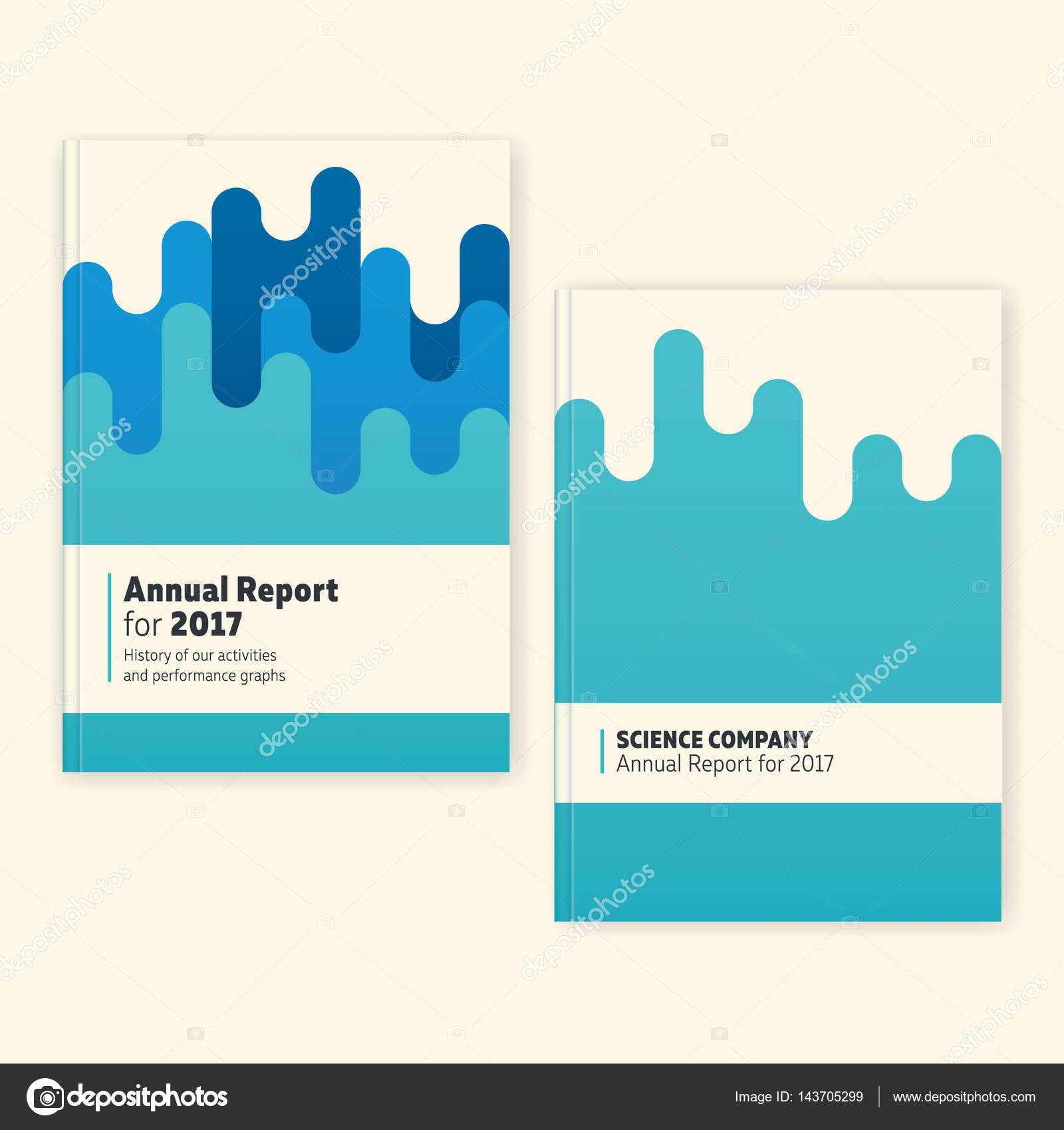 Annual report graphic template Stock Vector by ©vitek75 143705299