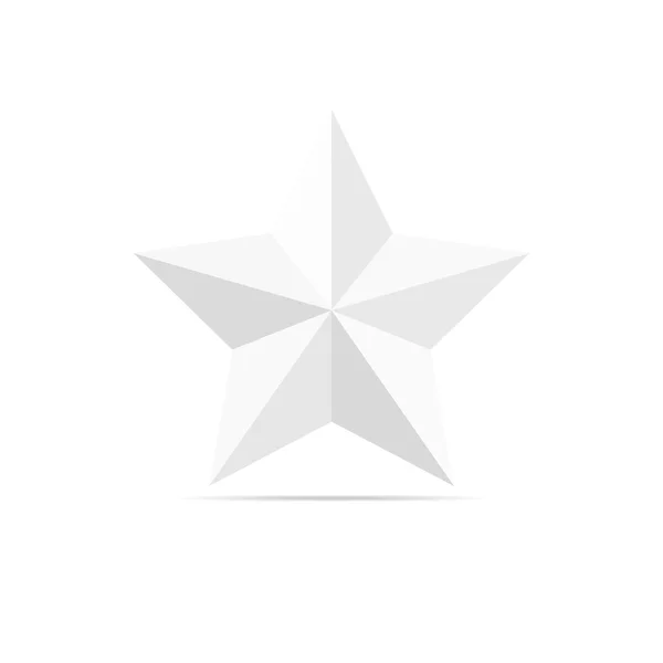 White star icon isolated. Vector illustration Stock Vector by ©chekman1 ...