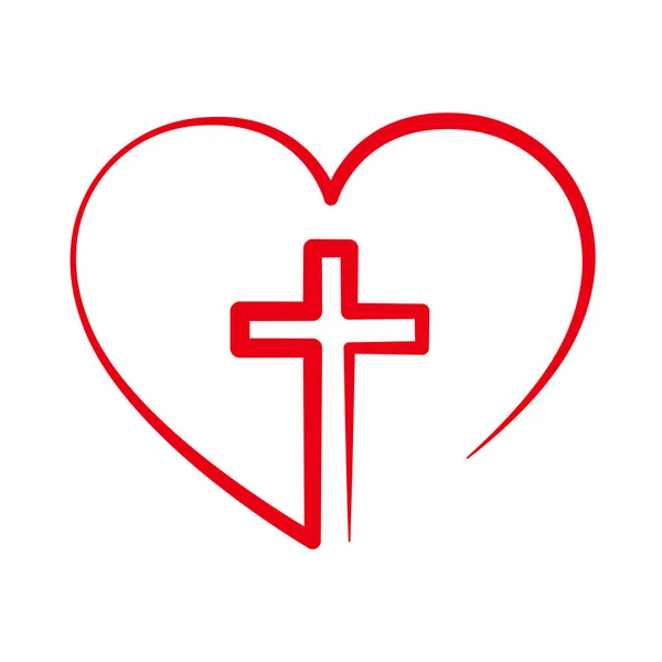 Cross heart Stock Photos, Royalty Free Cross heart Images | Depositphotos