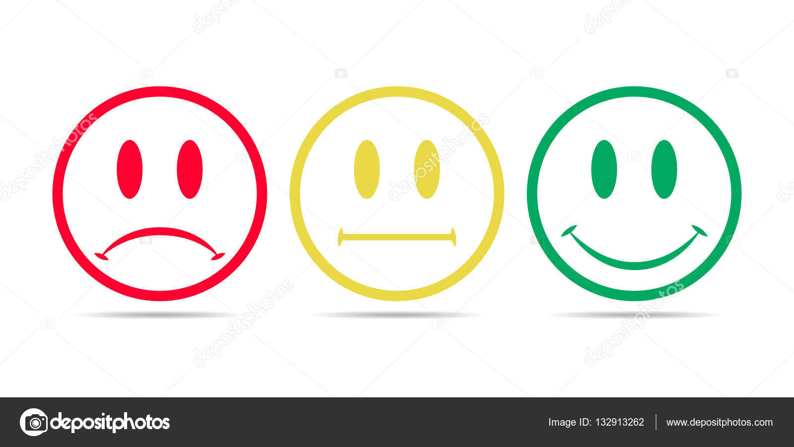 Smiley icons. Vector illustration. — Stock Vector © chekman1 #132913262