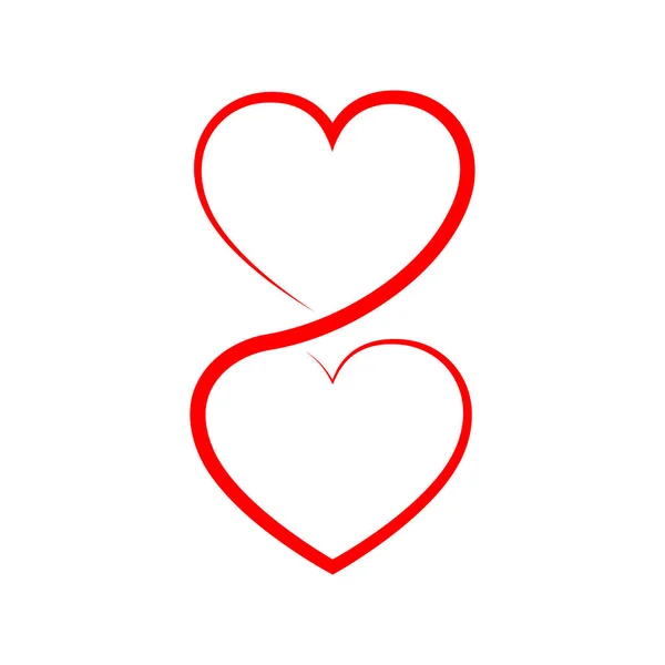 306 Connected hearts Vector Images | Depositphotos