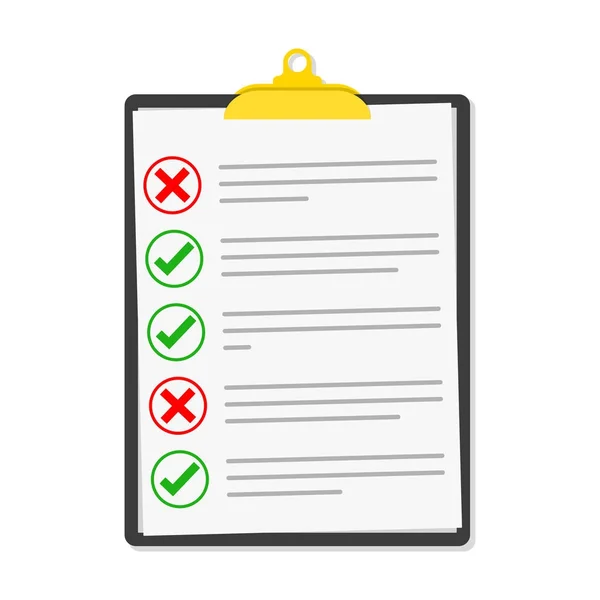 Checklist terisolasi. Ilustrasi vektor Vektor Stok oleh ©chekman1 175298304