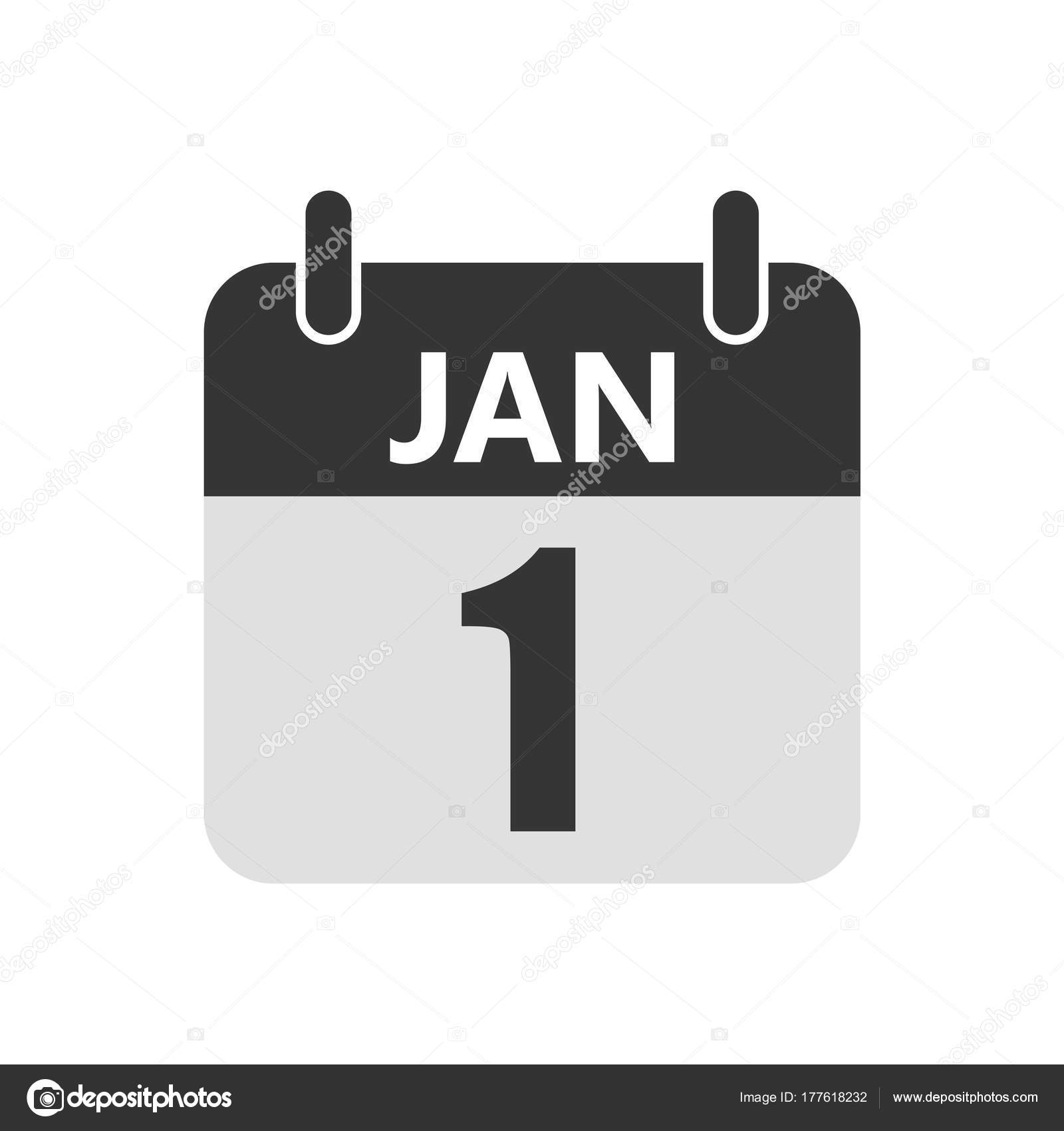 1 january Calendar icon. Vector illustration. — Stock Vector © chekman1 ... 1 january Calendar icon. Vector illustration. — Stock Vector © chekman1 ...