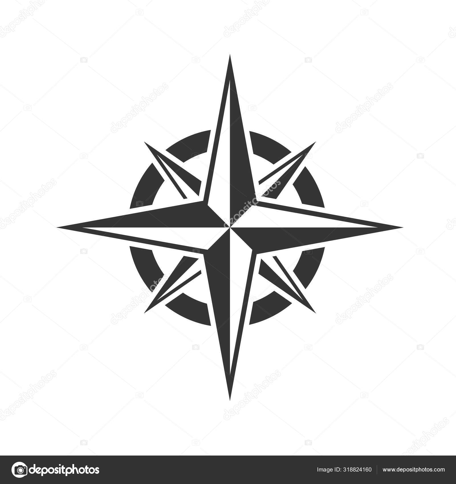 Compass Star Vector