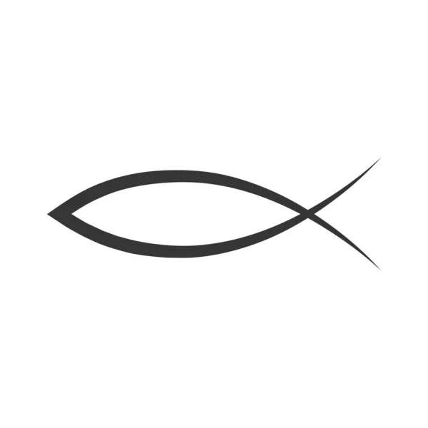 Christian fish icon. Vector illustration Stock Vector by ©chekman1 ...