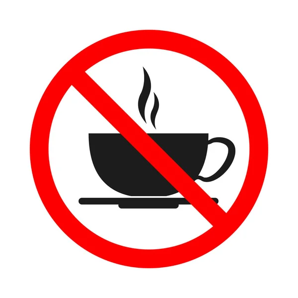 No coffee cup sign ⬇ Vector Image by © konstsem | Vector Stock 46366697