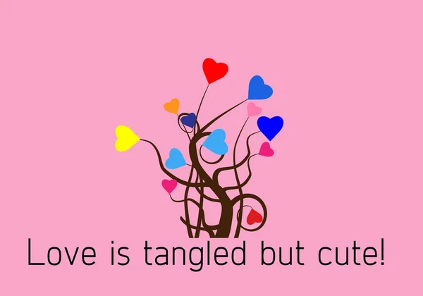 I miss you, vector illustration — Stock Vector © alliesinteract #1884228