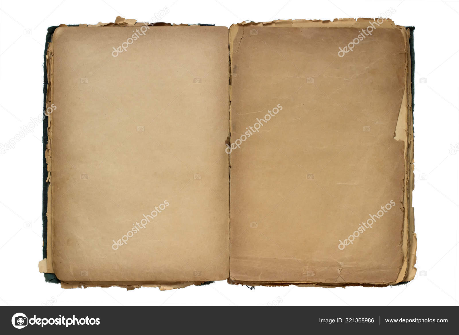 An old open shabby book Stock Photo by ©roundex 321368986