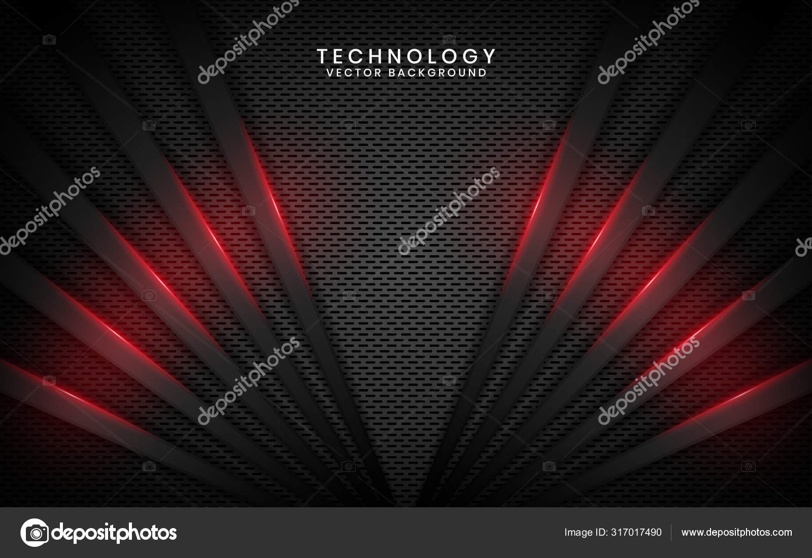 Abstract Metallic Black Frame Layout Modern Technology Design Template ...