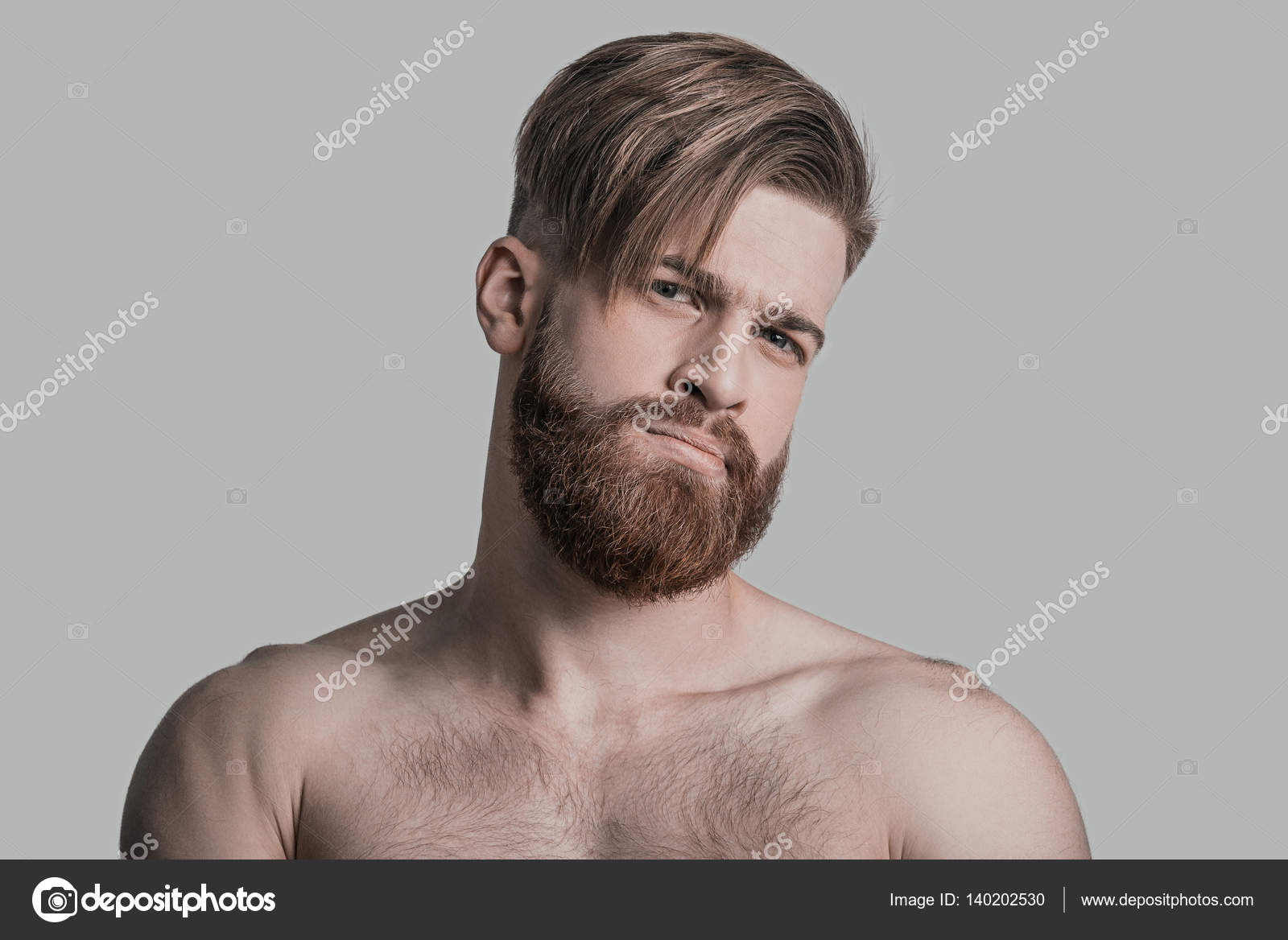 Attractive man Feeling suspicious — Stock Photo © gstockstudio #140202530