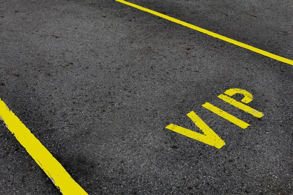 VIP service symbol with a first class reserved parking with a bl Stock ...