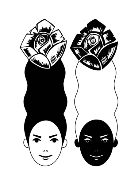 African American Woman In Turban — Stock Vector © Vgorbash 37518283