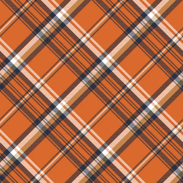 Orange check plaid seamless pattern - Stock Image - Everypixel