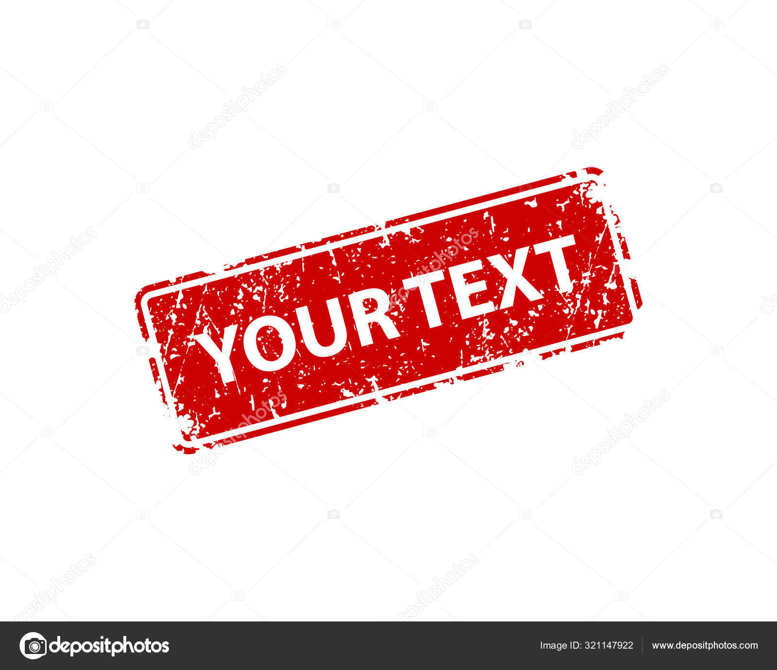 Timbre texture vectorielle. Empreinte cliché en caoutchouc. Conception Web ou d'impression ...