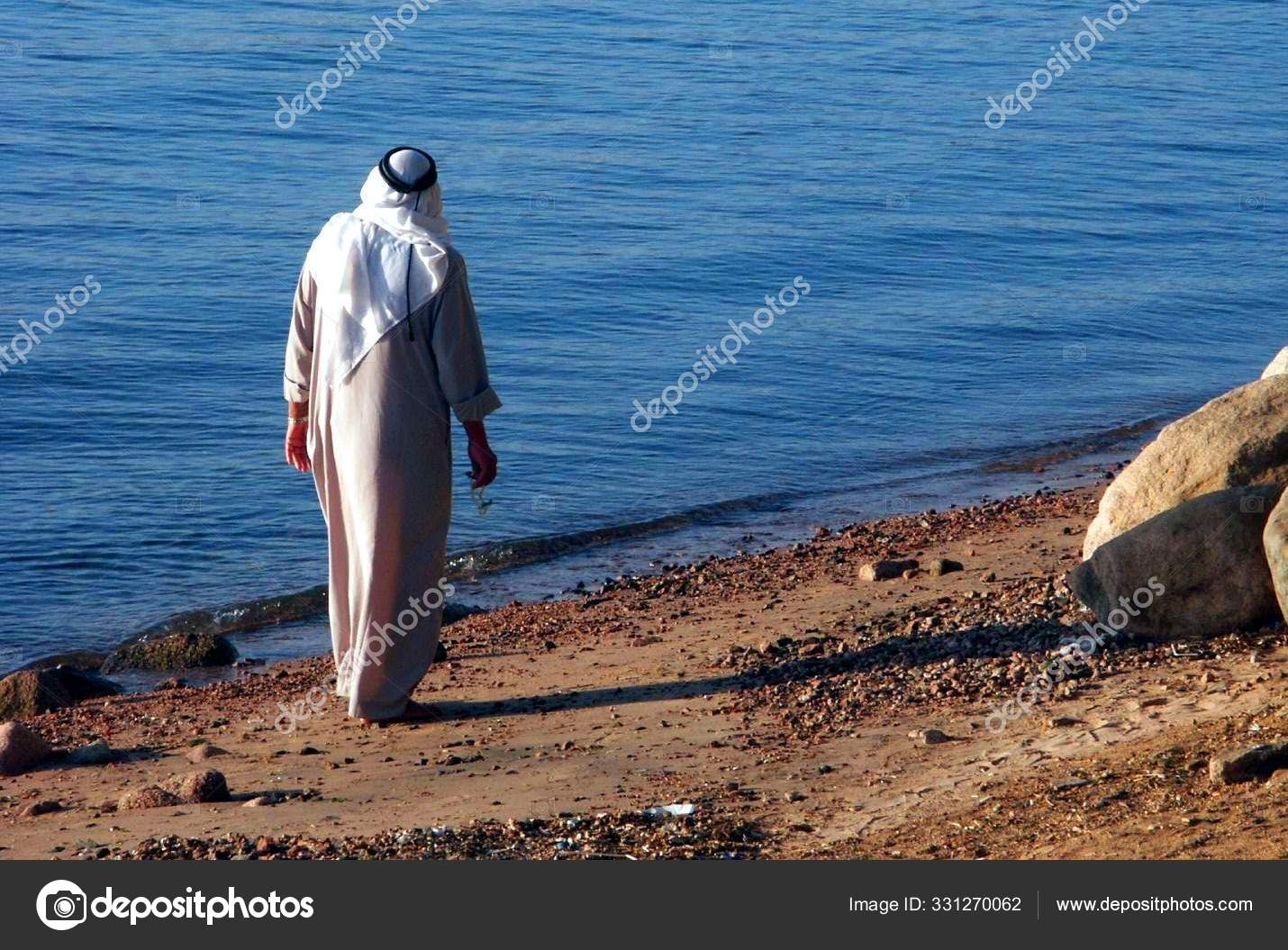 Jordanian Saudi Border Originally Ran Few Kilometers South Aqaba N1965 ...