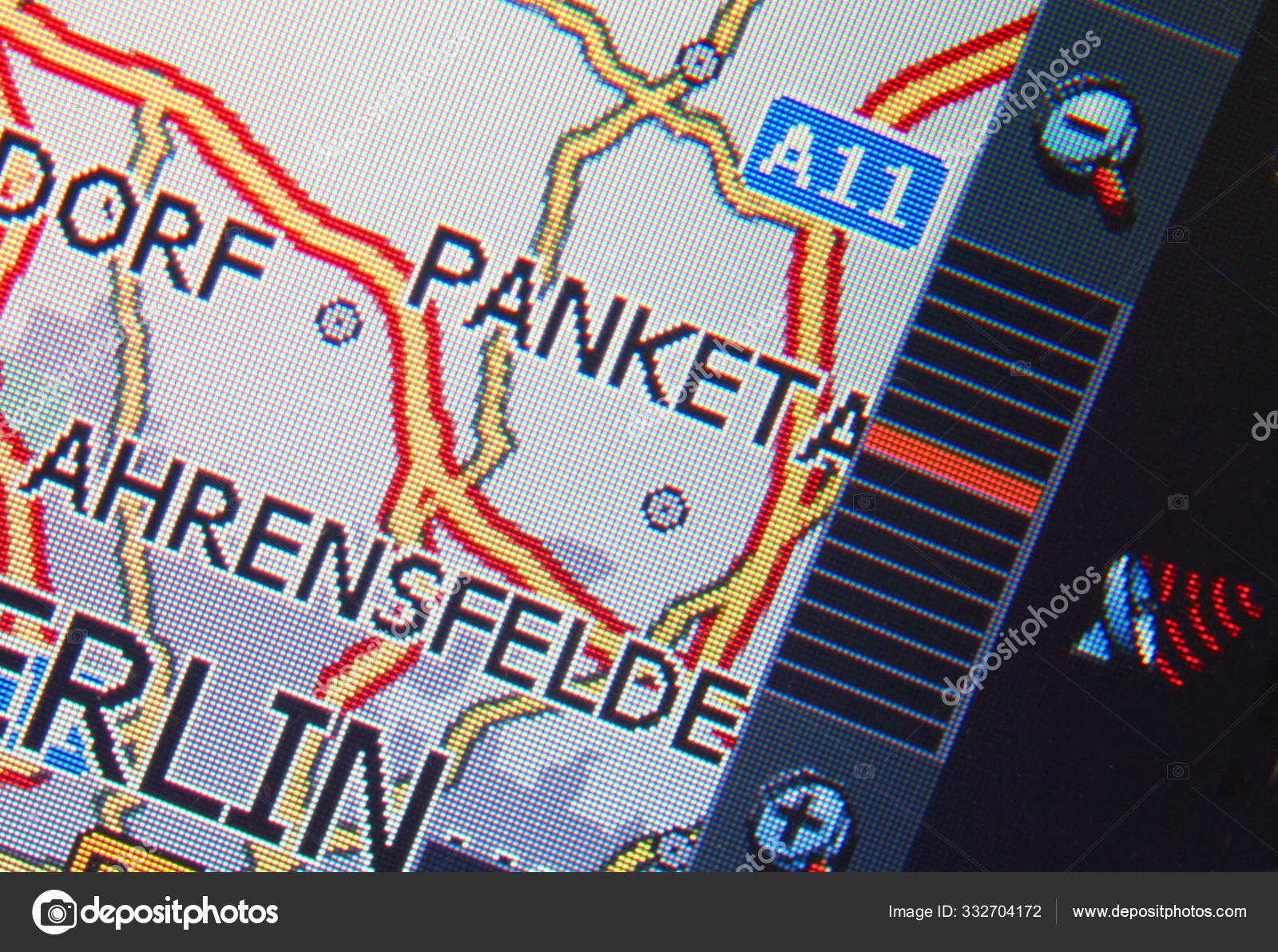 Navigation Digital Map Close Shot Digital Wallpaper — Stock Photo ...