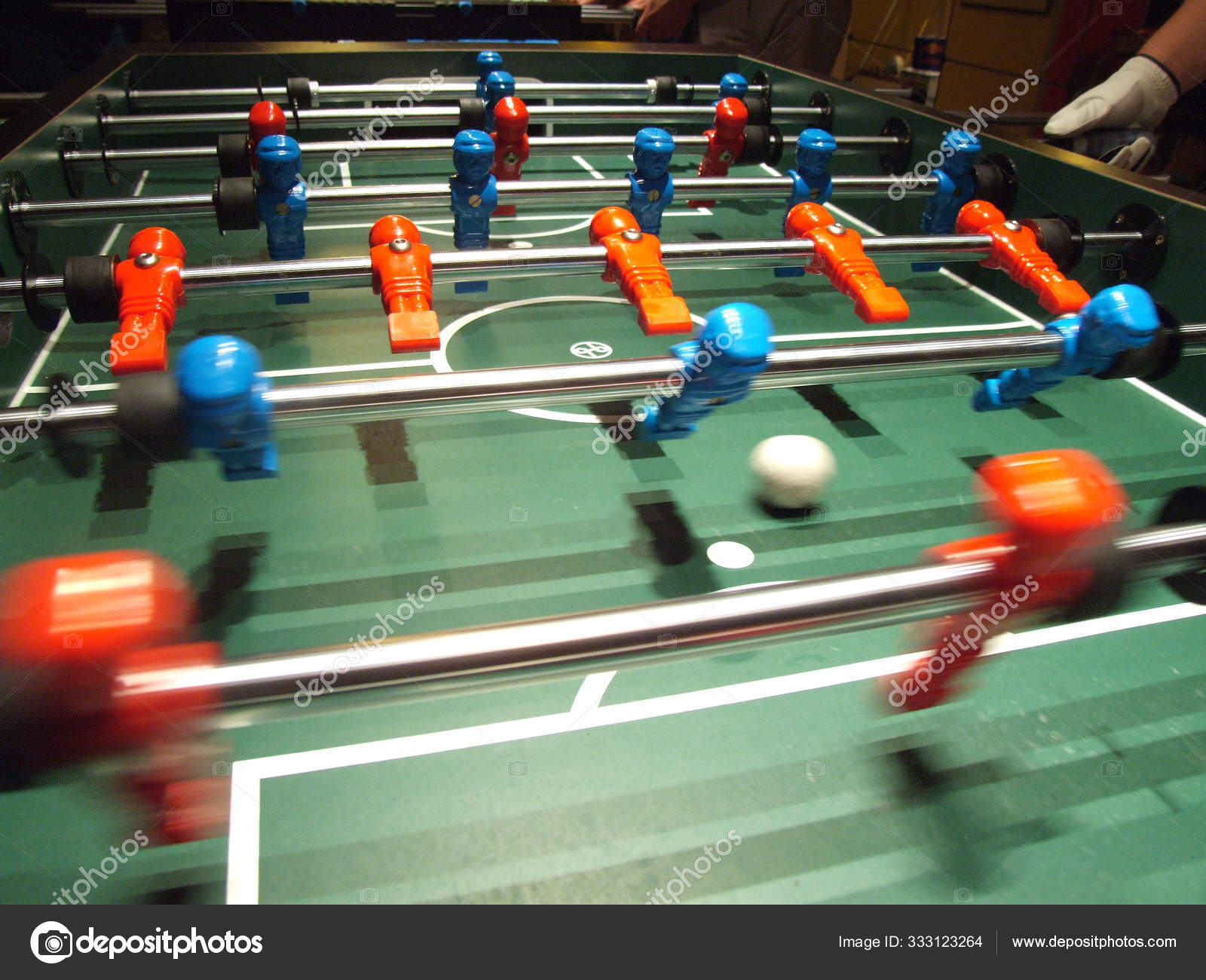 People Playing Table Soccer — Stock Photo © PantherMediaSeller #333123264