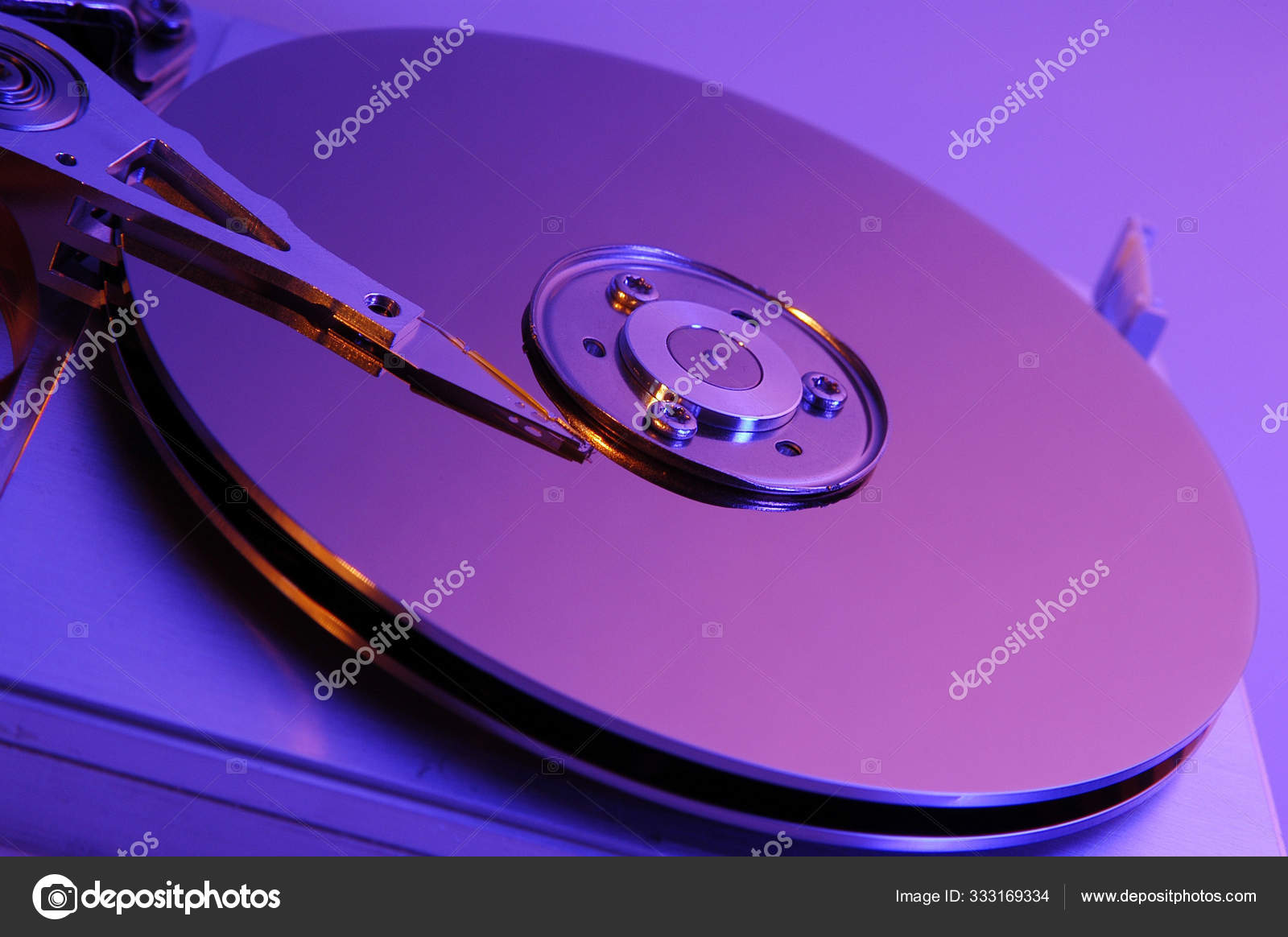 Hard Disk Drive Data Center Stock Photo by ©PantherMediaSeller 333169334