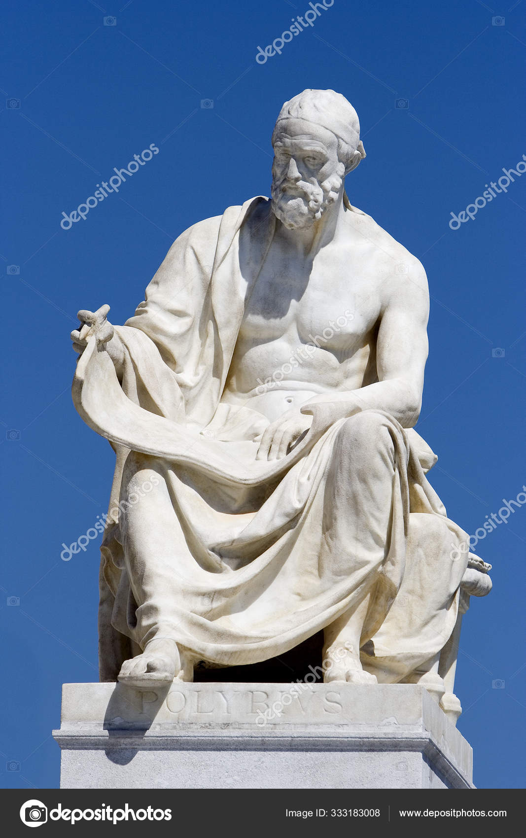 Polybius Statue
